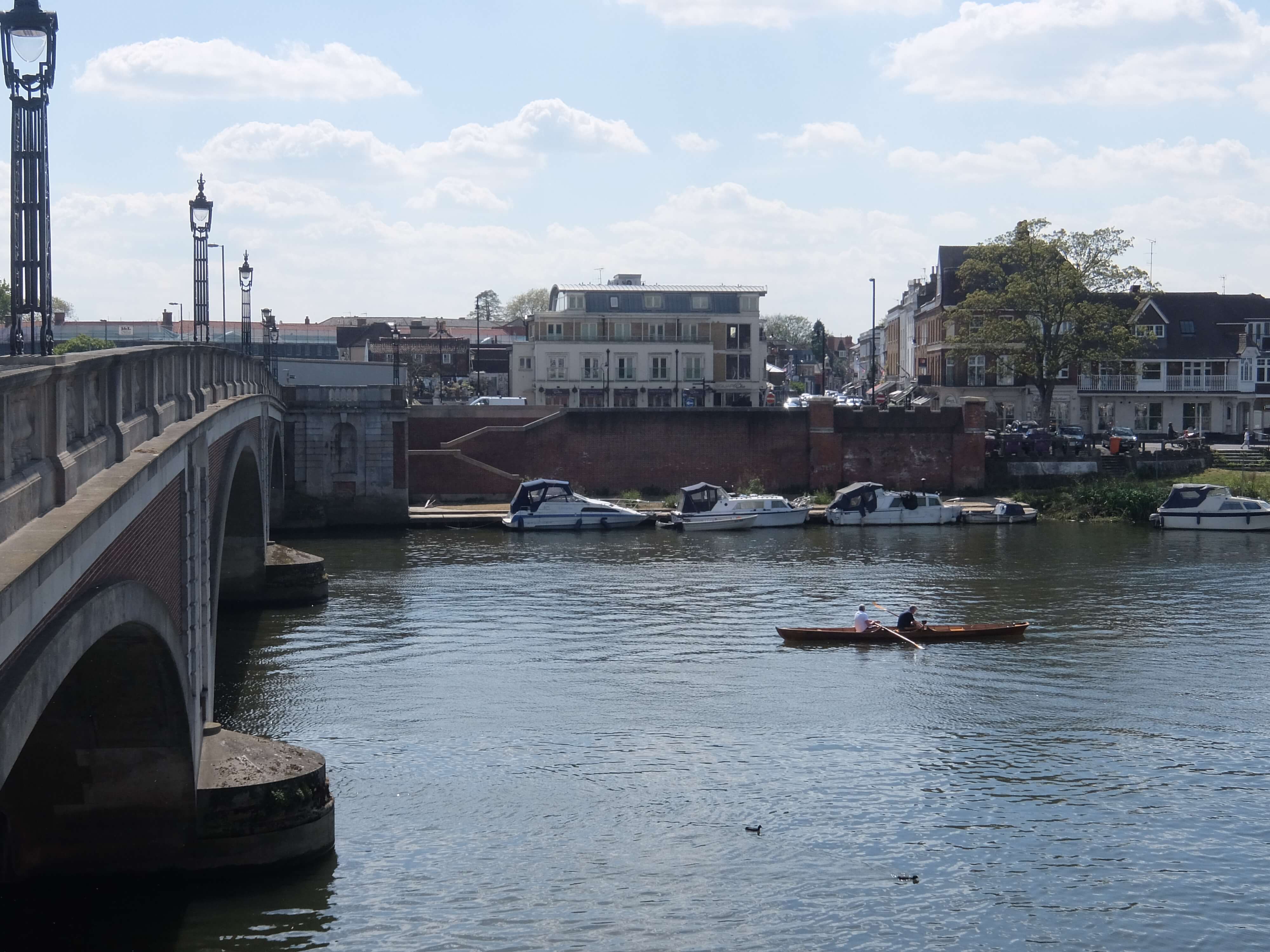 14 building exterior from Hampton Ct Bridge | London Executive Apartments